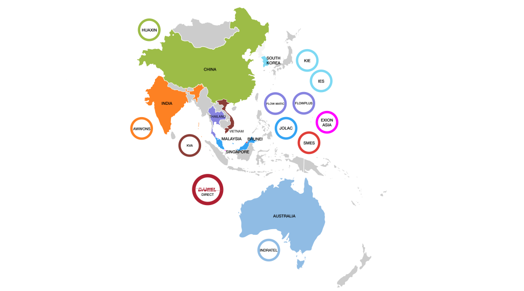 Find A Rep - APAC - Daniel Measurement & Control